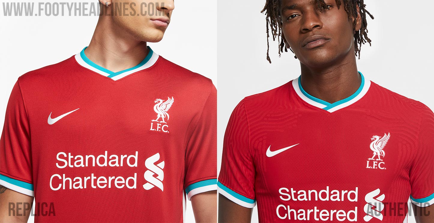 In Detail - Nike 2020-21 100 GBP Authentic vs 70 GBP Replica Kits ...