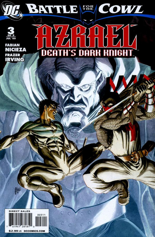 COMIC BOOK FAN AND LOVER: AZRAEL: CABALLERO OSCURO DE LA MUERTE - DC COMICS