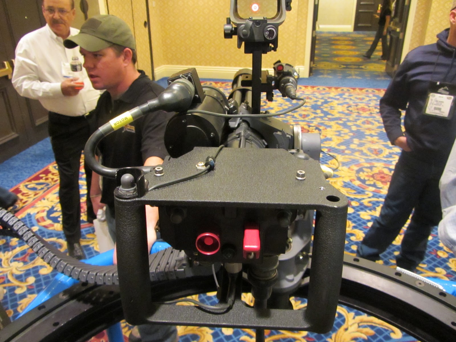 Firearms and Training: 2012 SHOT Show: XM134 Mini Gun