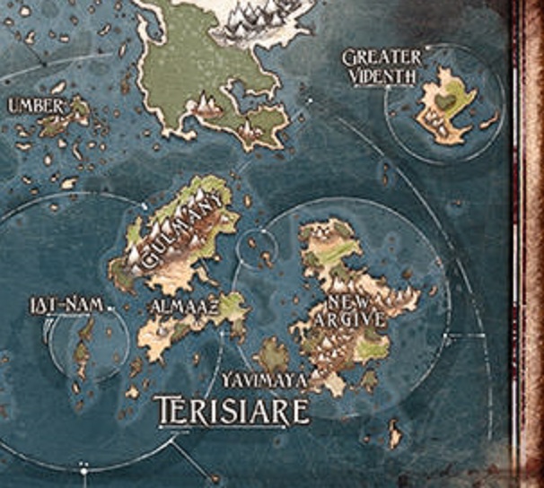 Voyage For Change: Dominaria Geography: Terisiare Through the Ages