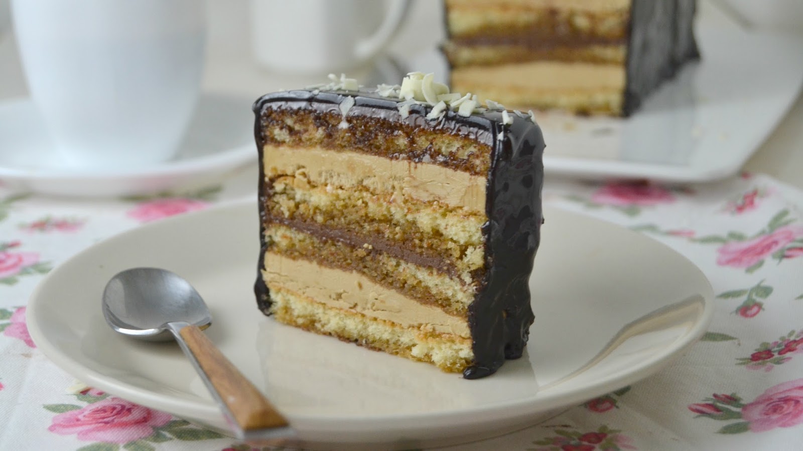 Tarta Ópera clásica de chocolate y café | Cuuking! Recetas de cocina