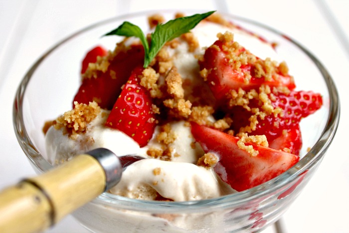 Strawberry Honeycomb 'Cheesecake' Sundae - A Cornish Food Blog | Jam ...