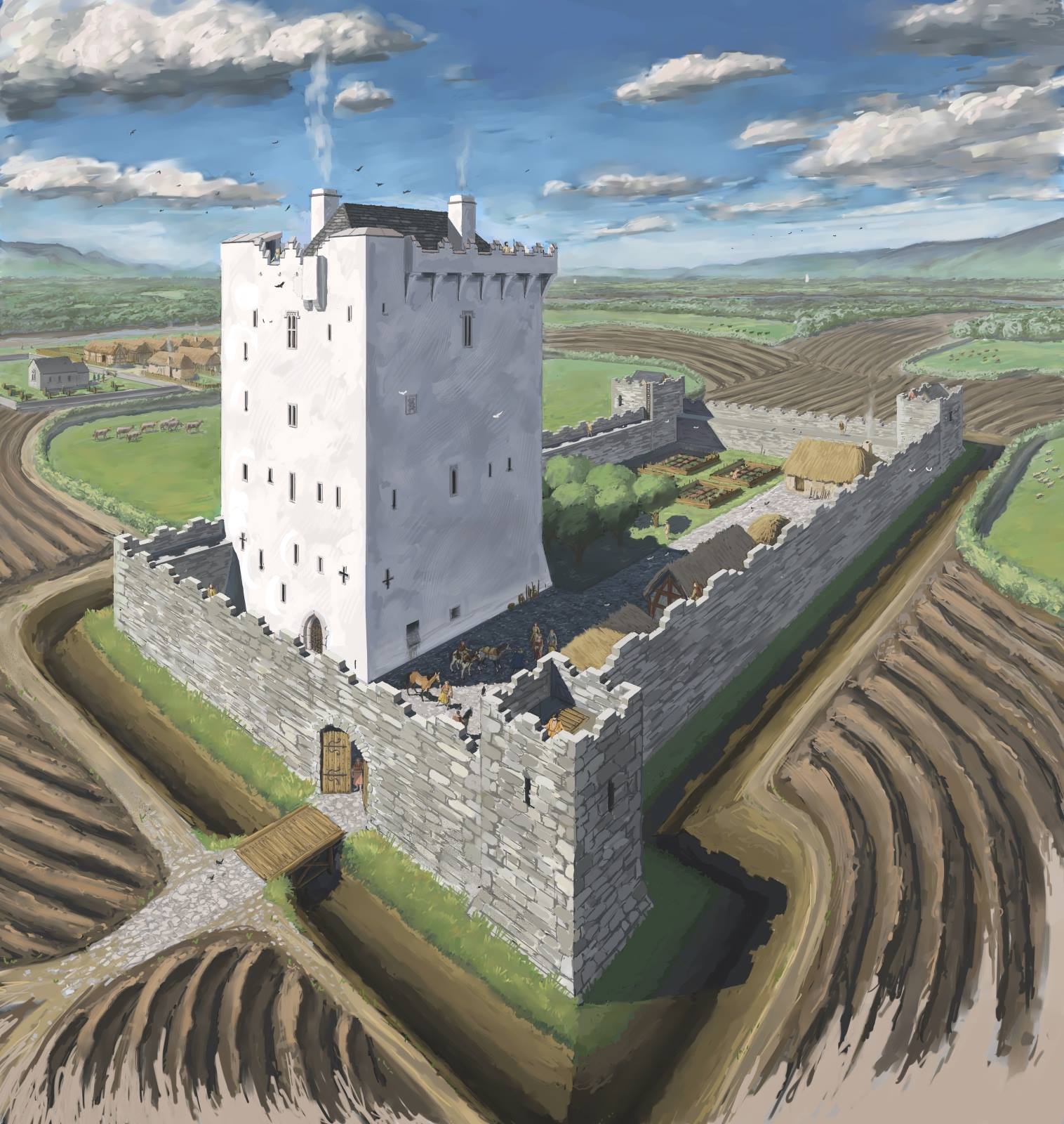The Standing Stone: Guest Post: "Researching a Tower House" by J.G. O ...