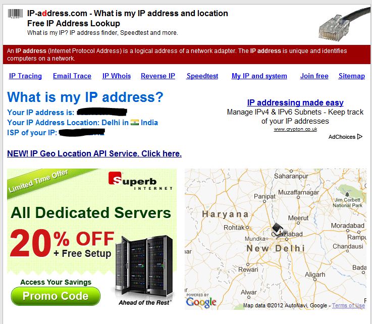 How to Find or Trace any IP Address (with details)