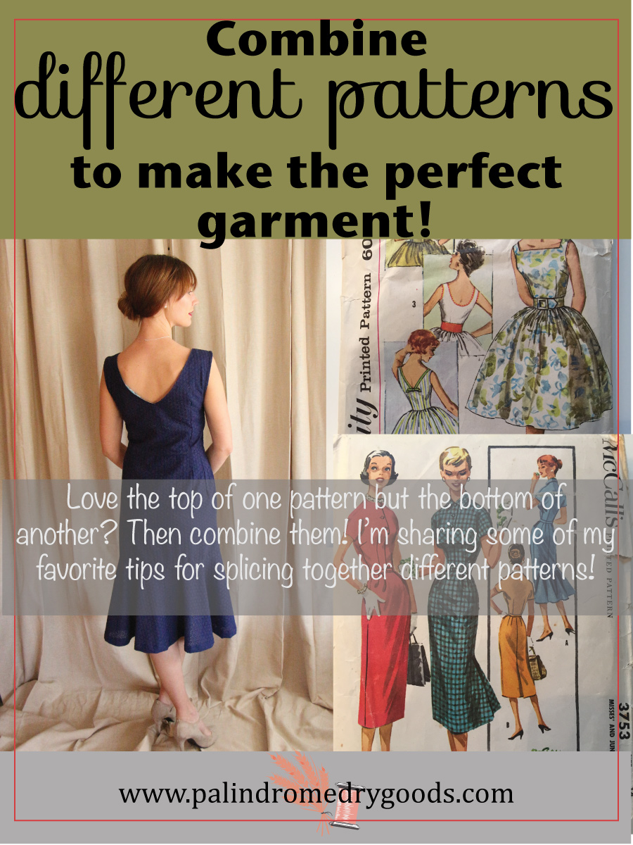 Christmas Dress and Tips for Splicing Together Different Patterns ...