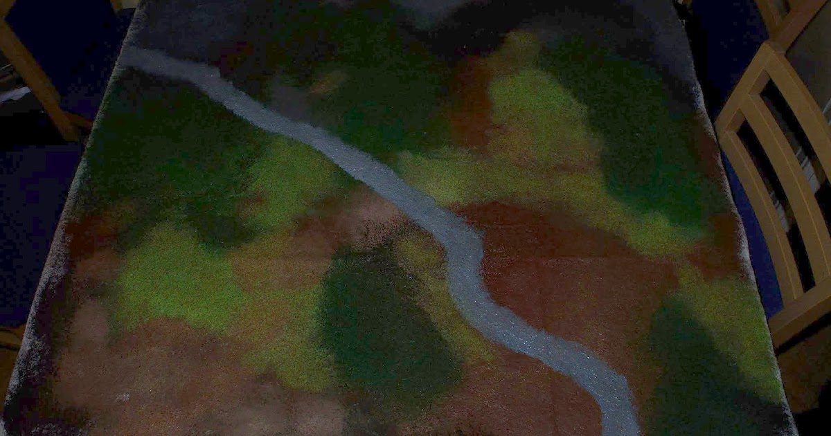 Gaming in Middle Earth: A DIY battlemat