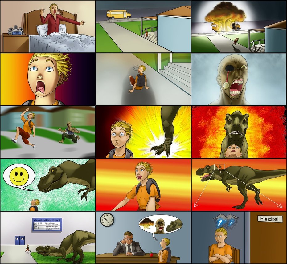 illustration & Visual Narrative: assignment 2 - Beatboards