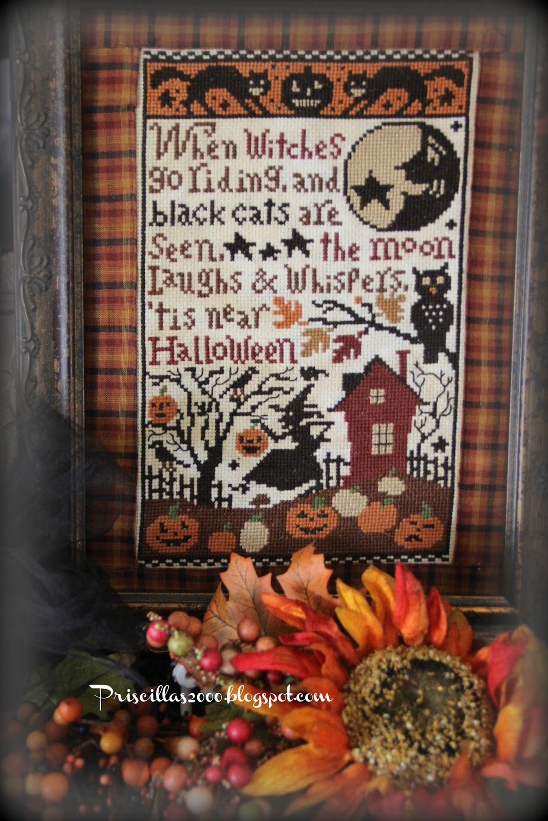 Priscillas: Halloween Stitching