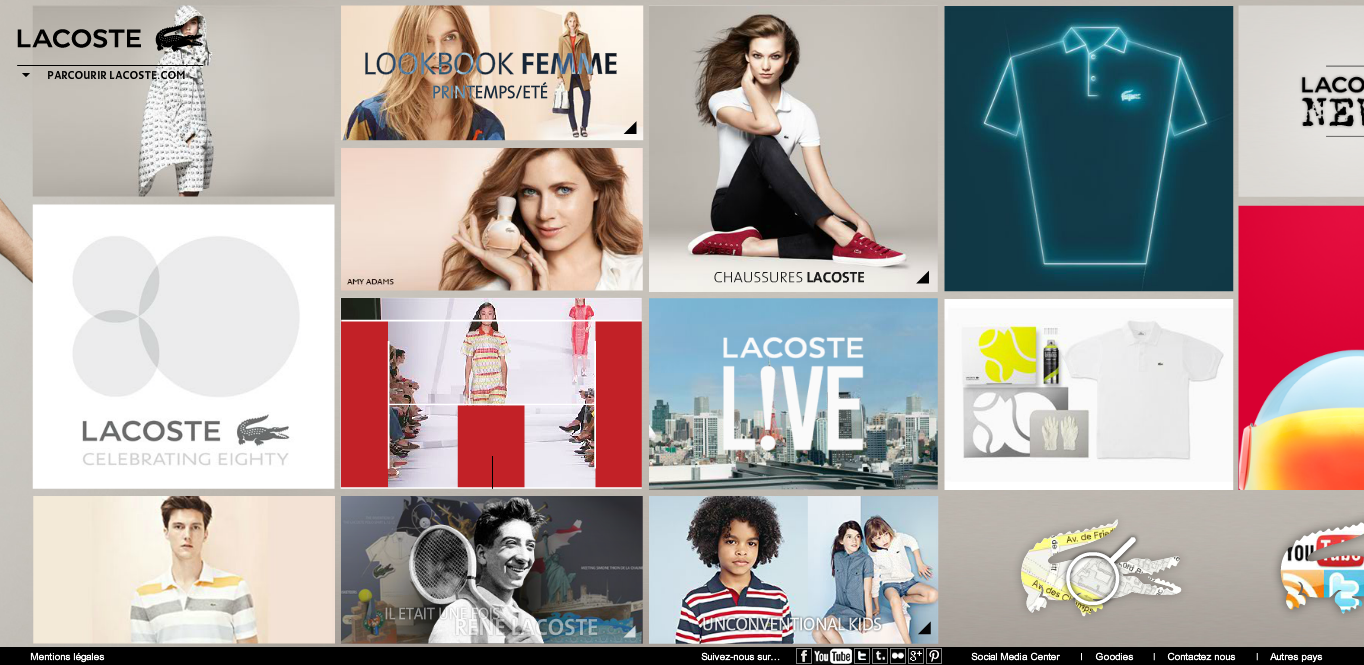 Publicité Maroc: LACOSTE Maroc