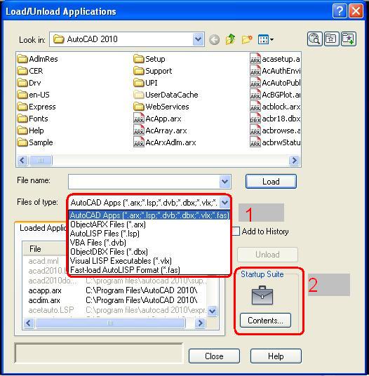How to load a program each time AutoCAD starts up