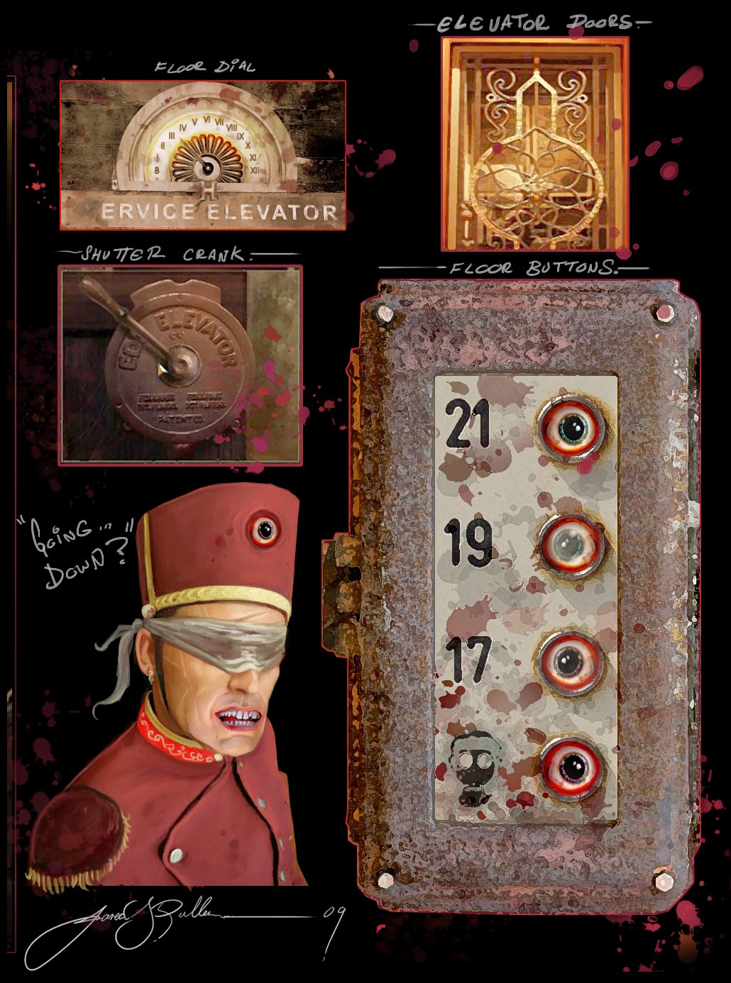 Soulful Savage: The Art of Jared Pullen : Freaky February! Creature ...