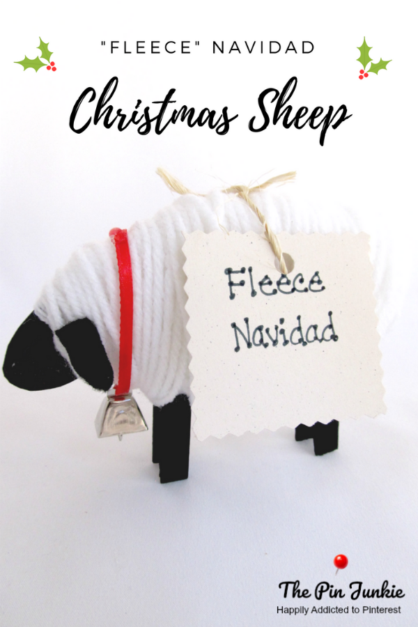 Feliz Navidad Christmas Sheep