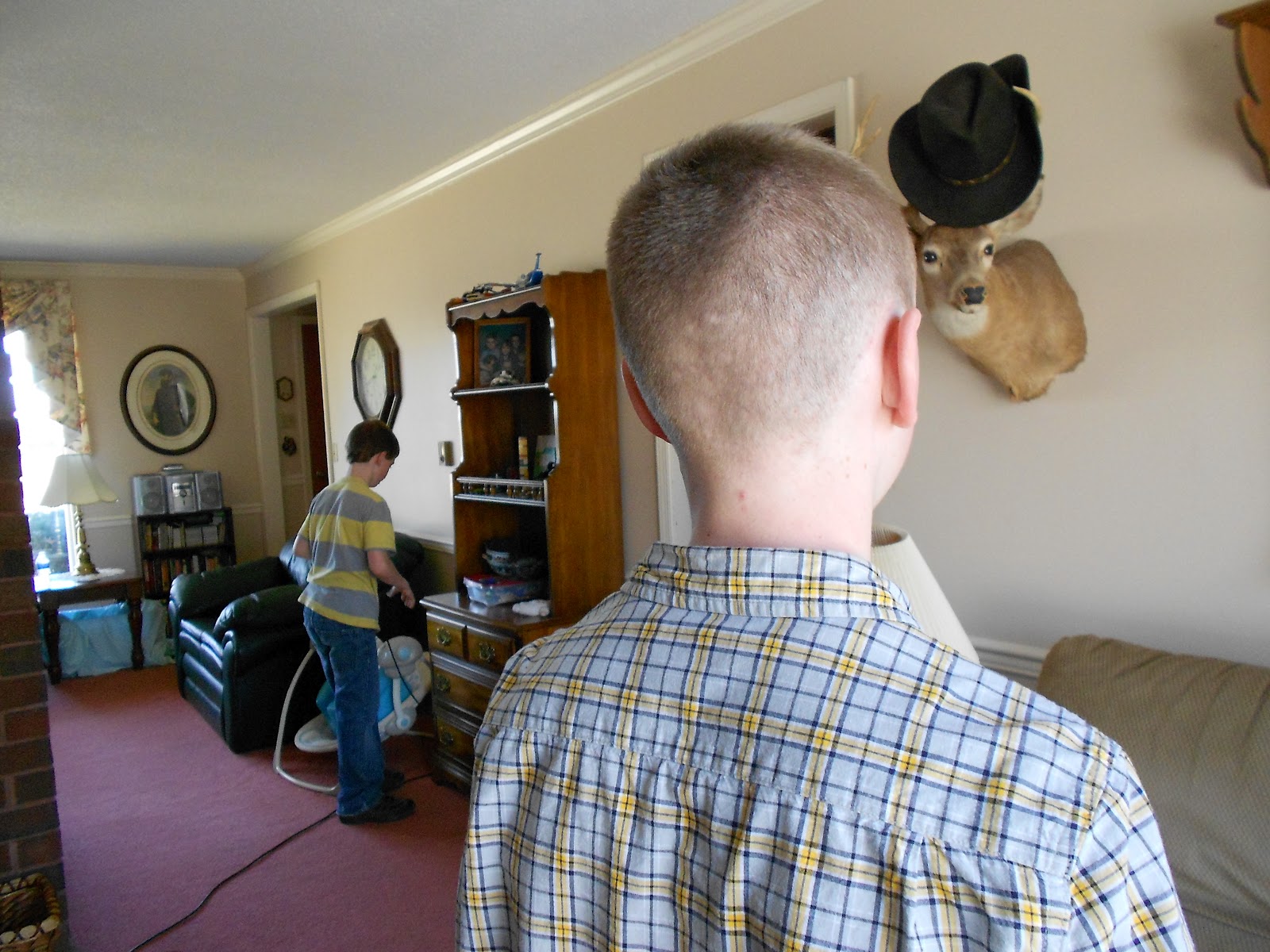 How We Spend Our Days: Dad's First Haircut