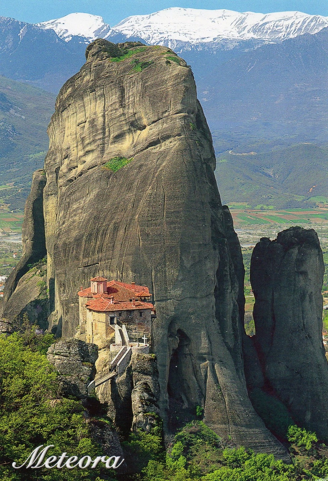 UNESCO postcards collection by dannyozzy: Meteora