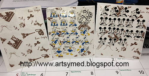 Artsy Med: Sticker Sheet Tutorial