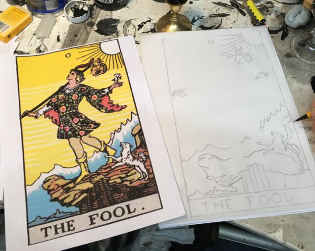 PETER GANDER ART: New Donald Trump Tarot Card