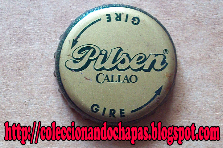 Colección de Chapas: Cerveza Pilsen Callao - Perú