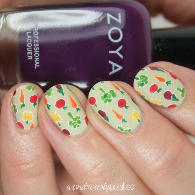 Wondrously Polished: The Digital Dozen does Food - Day 1: Veggies