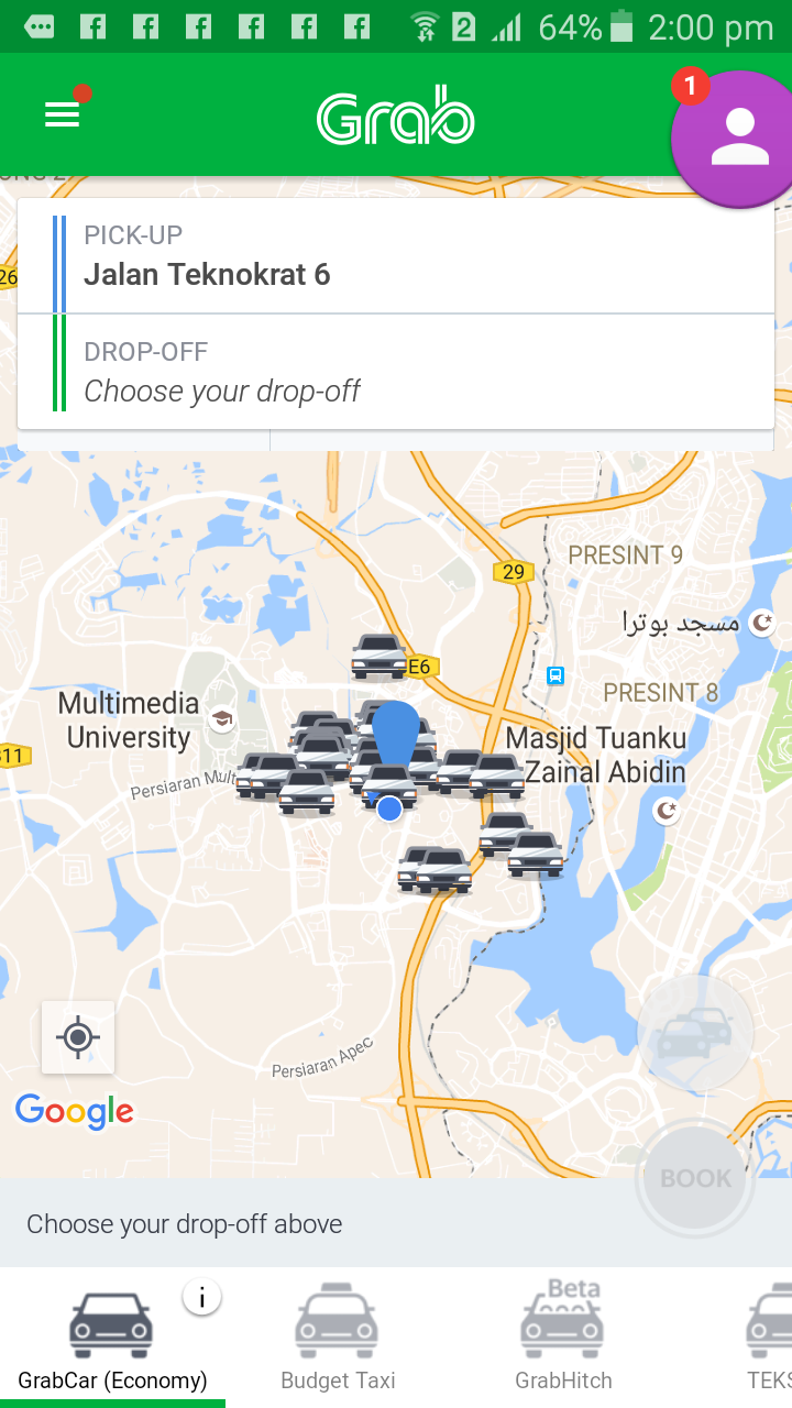 Cara download dan setting aplikasi Grab untuk penumpang | Daftar Grab ...