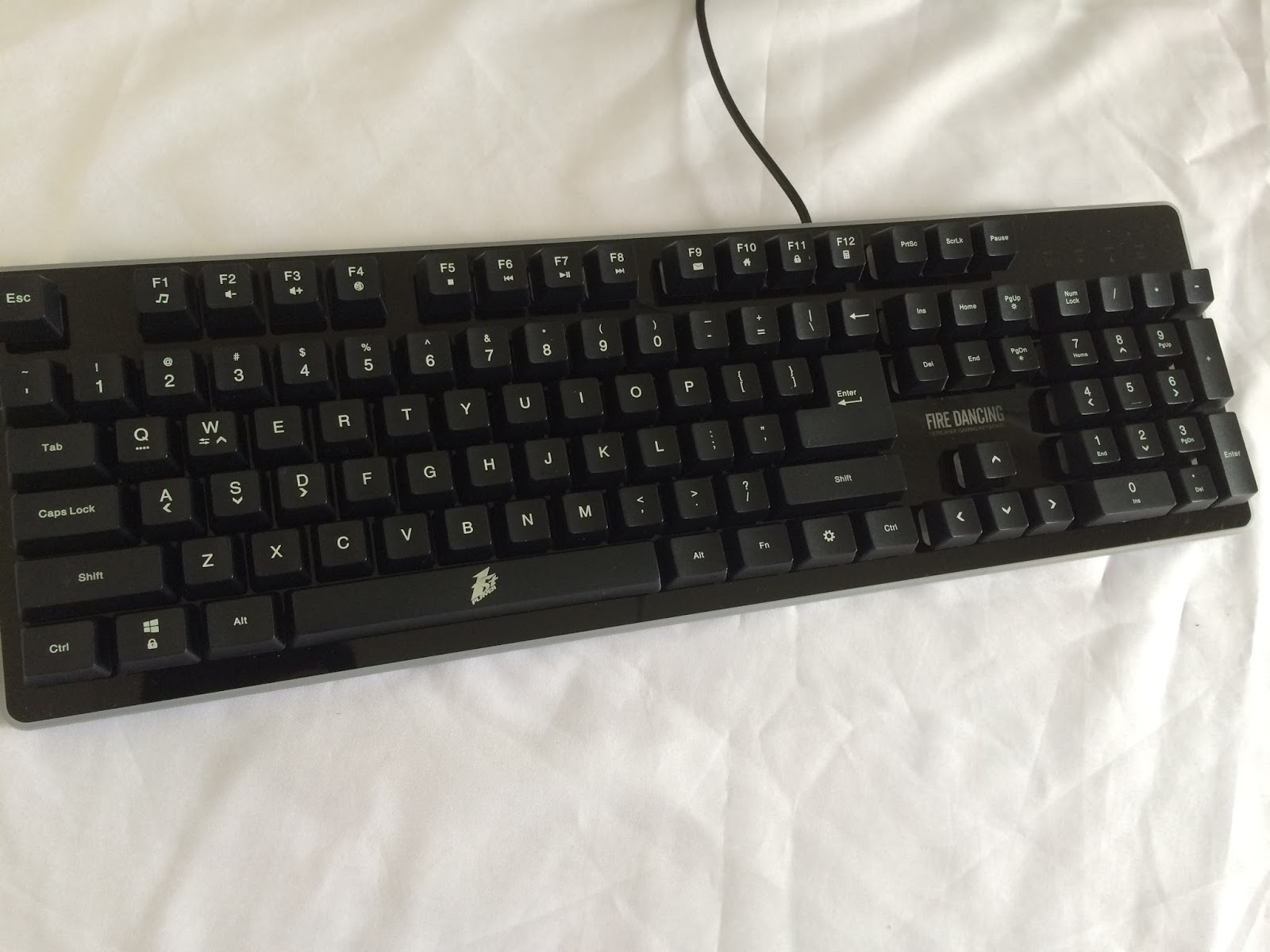 Unboxing & Review: 1st Player Fire Dancing Gaming Keyboard