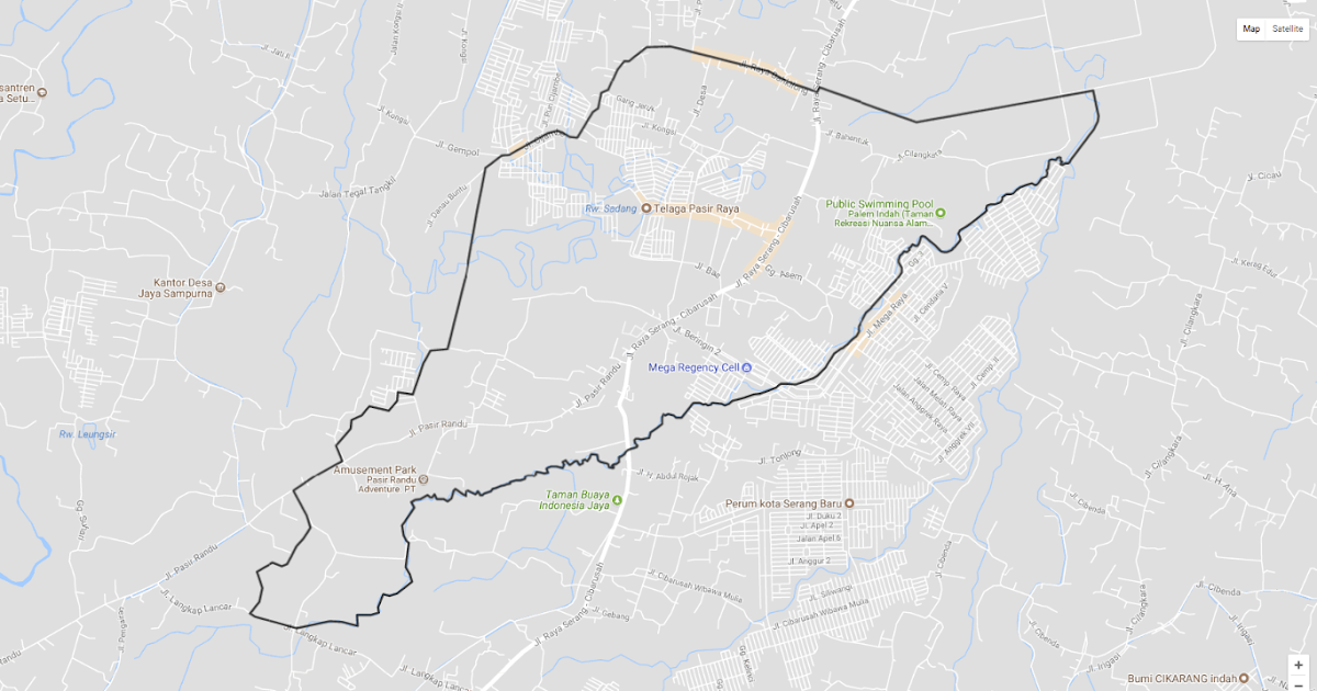 Desa Sukasari Kecamatan Serang Baru Kabupaten Bekasi