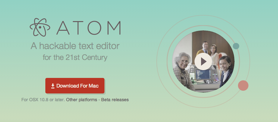Download Atom: Free Awesome Editor for Desktop | Share Button™