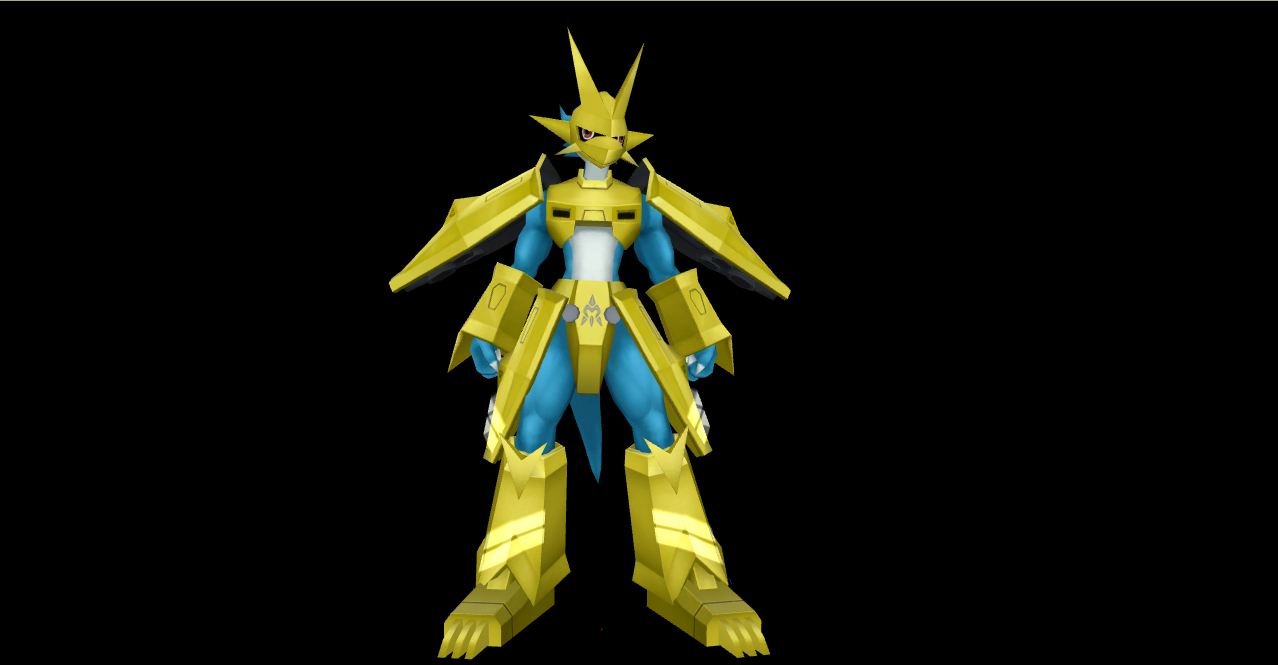 Magnamon | Digimon 3D Models