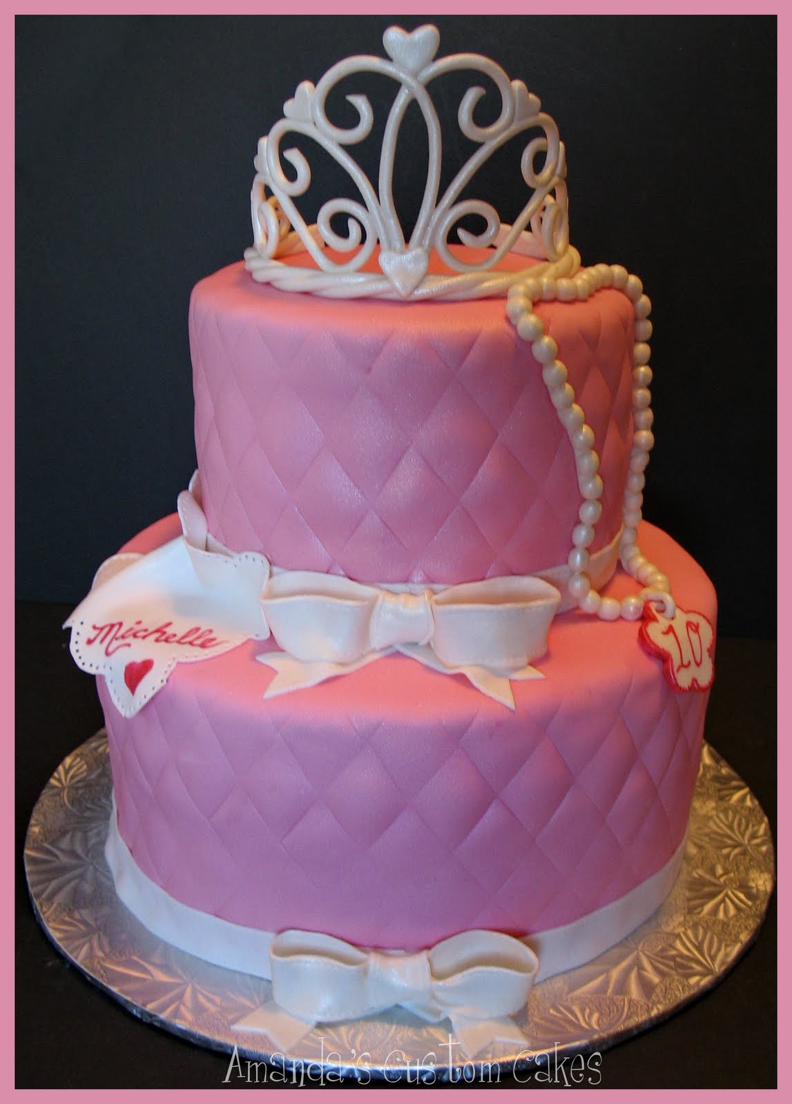Amanda's Custom Cakes: Beautiful Princess Cake