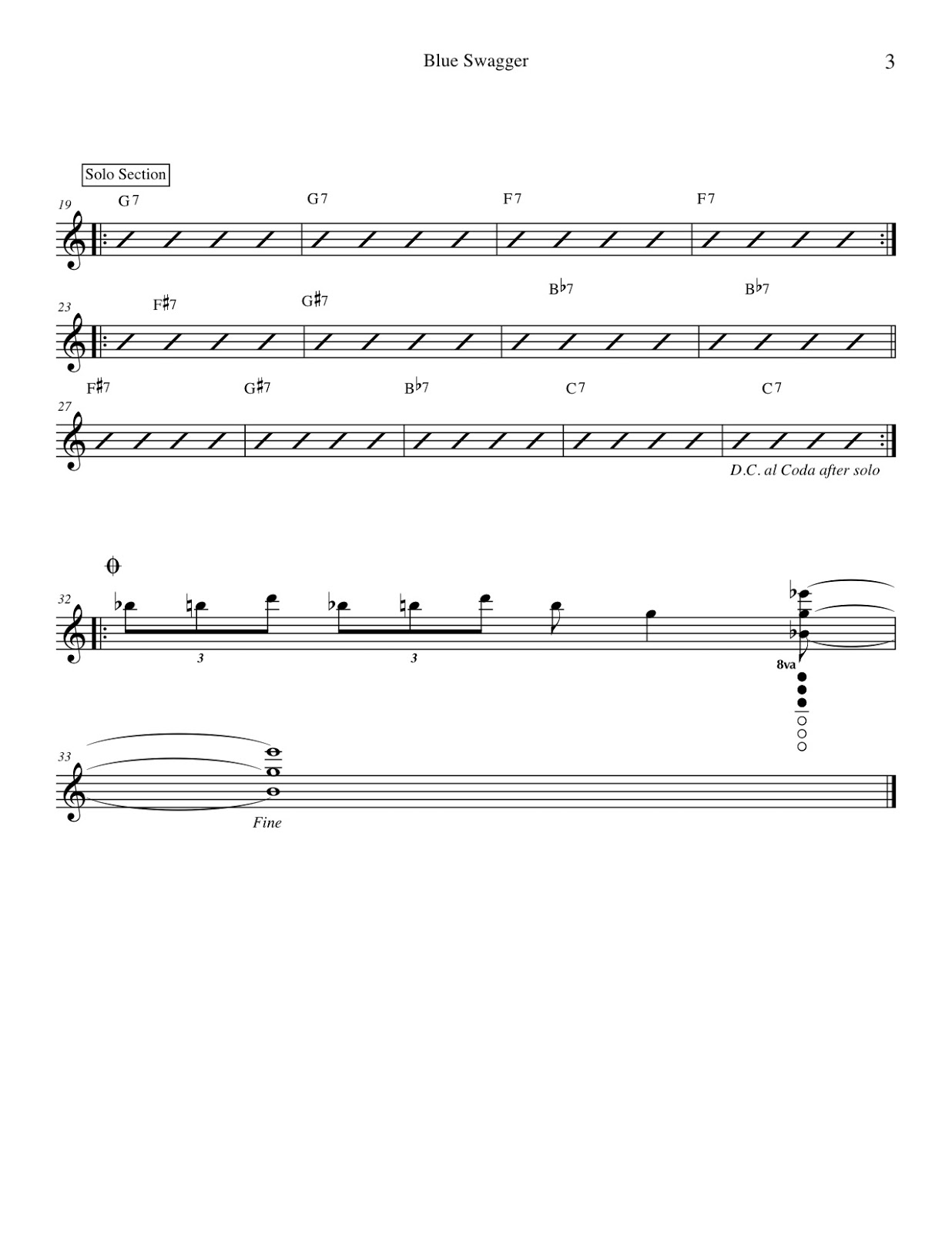 Sam Newsome's Blogsite: Soprano Sax Talk: "Blue Swagger" - The Art of ...