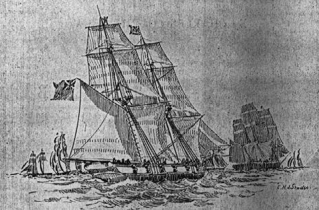 Retire from the usual in Liverpool, Nova Scotia : The Privateer Brig ...