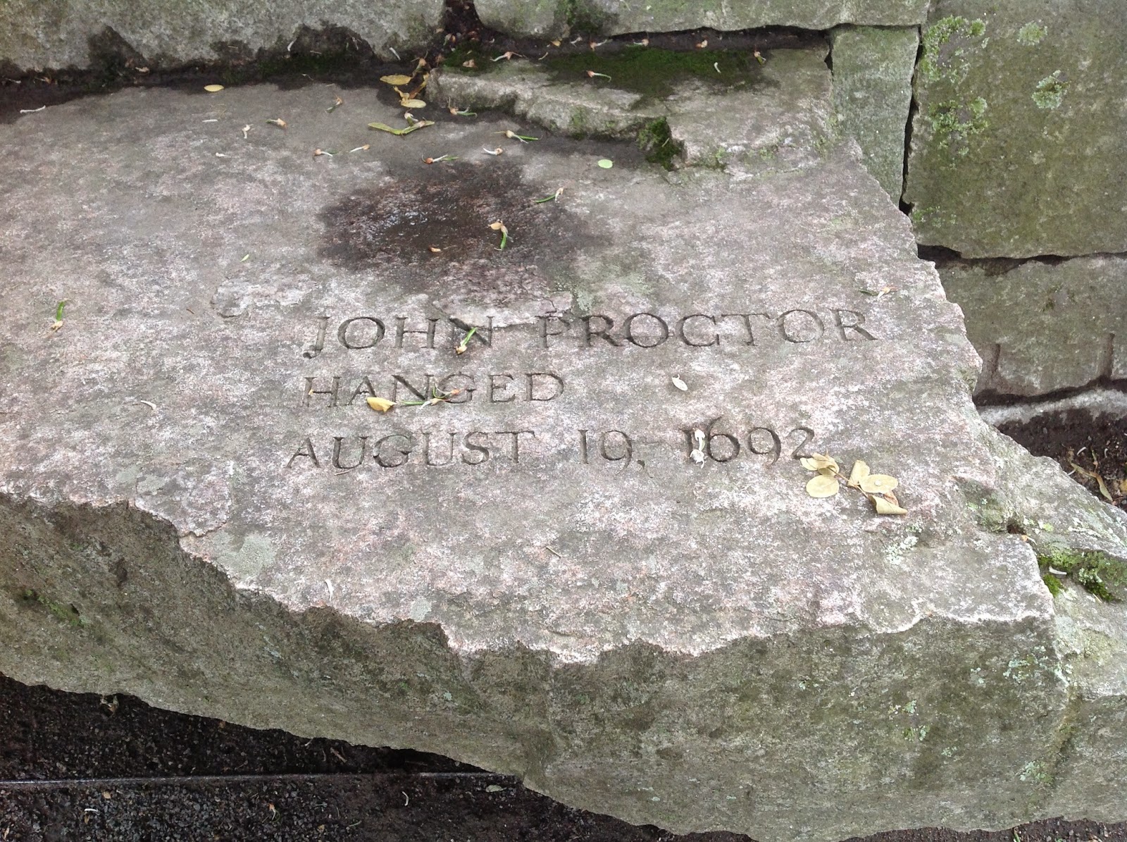 Life From The Roots: Proctor of Lowell, MA and Salem, MA -- Tombstone ...