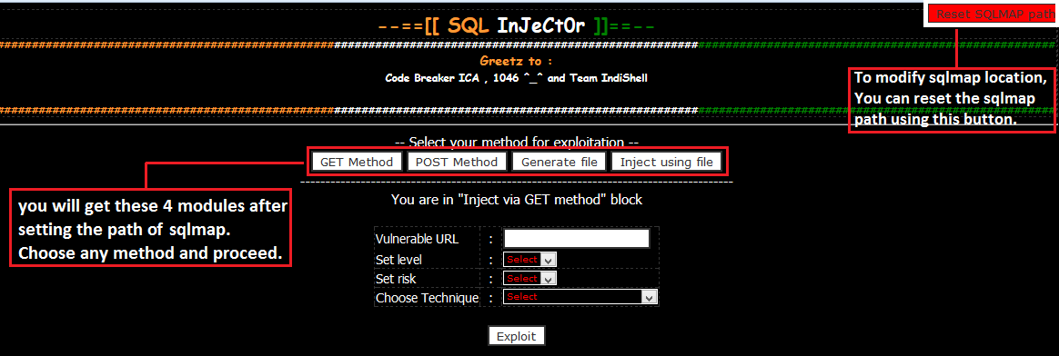 SQL_Injector Version-2 by incredible | Start With Linux | Mannu Linux
