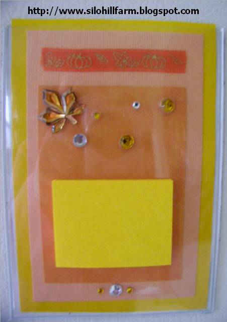 Silo Hill Farm: Magnetic Sticky Note Holder Frame