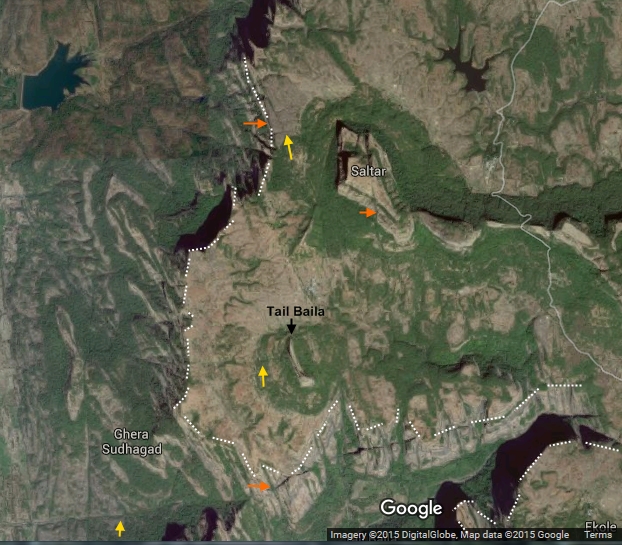 Rapid Uplift: Field Photos- Deccan Volcanics- Buttes And Rubbly Flow Tops