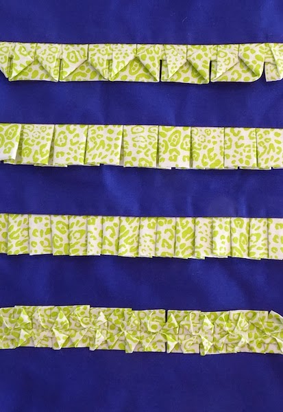 Mary Jo's Cloth Design Blog: How to use Custom Detail with Pleated Ruffles
