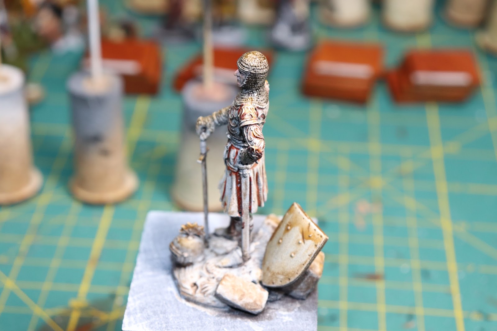 Operation: Wargaming!: 54mm Italian Knight by Andrea Miniatures