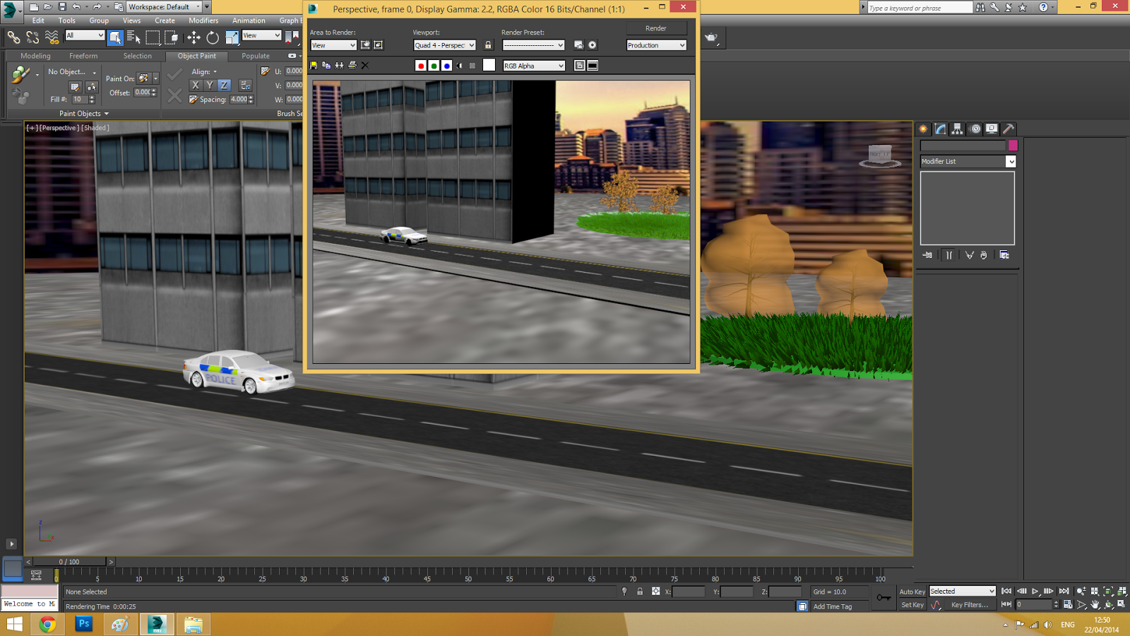 3D Character Animation: Scenery.