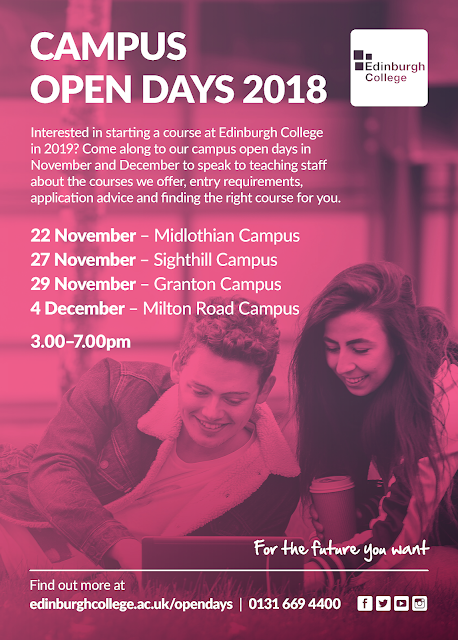 Edinburgh College Open Days 2019 - Gracemount High School