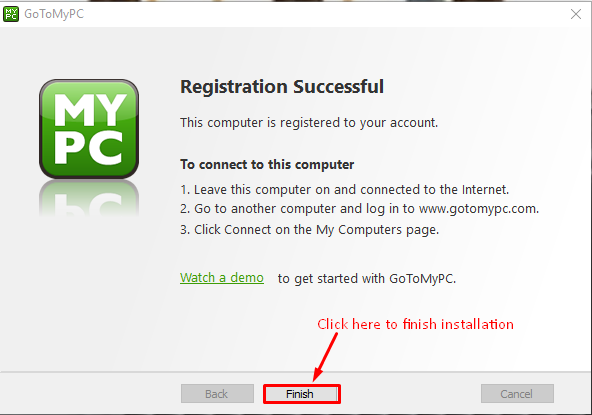GoToMyPC: - Keshav's Blog