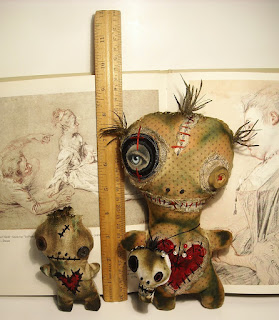 Junker Jane Monster Art Dolls: LARGE Voodoo Doll
