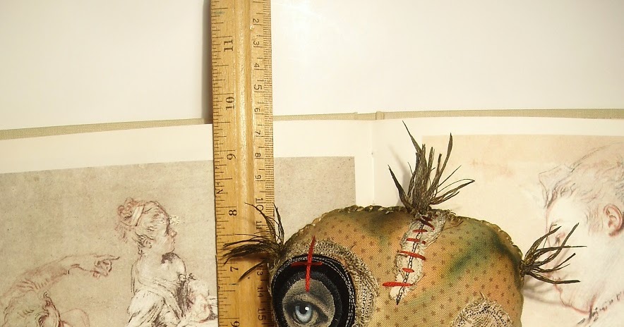 Junker Jane Monster Art Dolls: LARGE Voodoo Doll