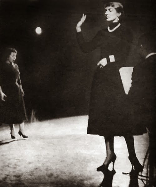 Maria callas: Maria Callas and Giulietta Simionato rehearse for the ...