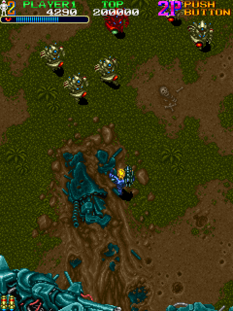 VGJUNK: OUT ZONE (ARCADE)