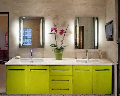 Fierce Bunny: Lime Bathrooms