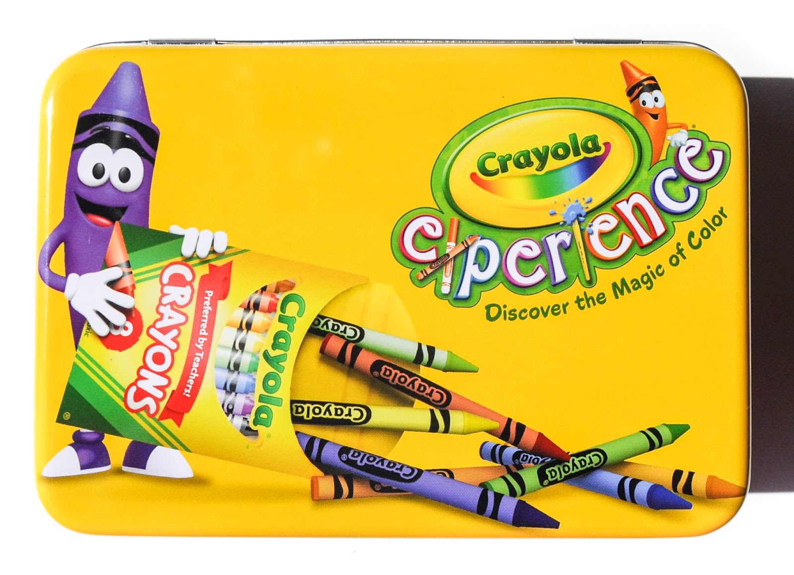 Crayola Experience Tin: What's Inside the Tin | Jenny's Crayon Collection