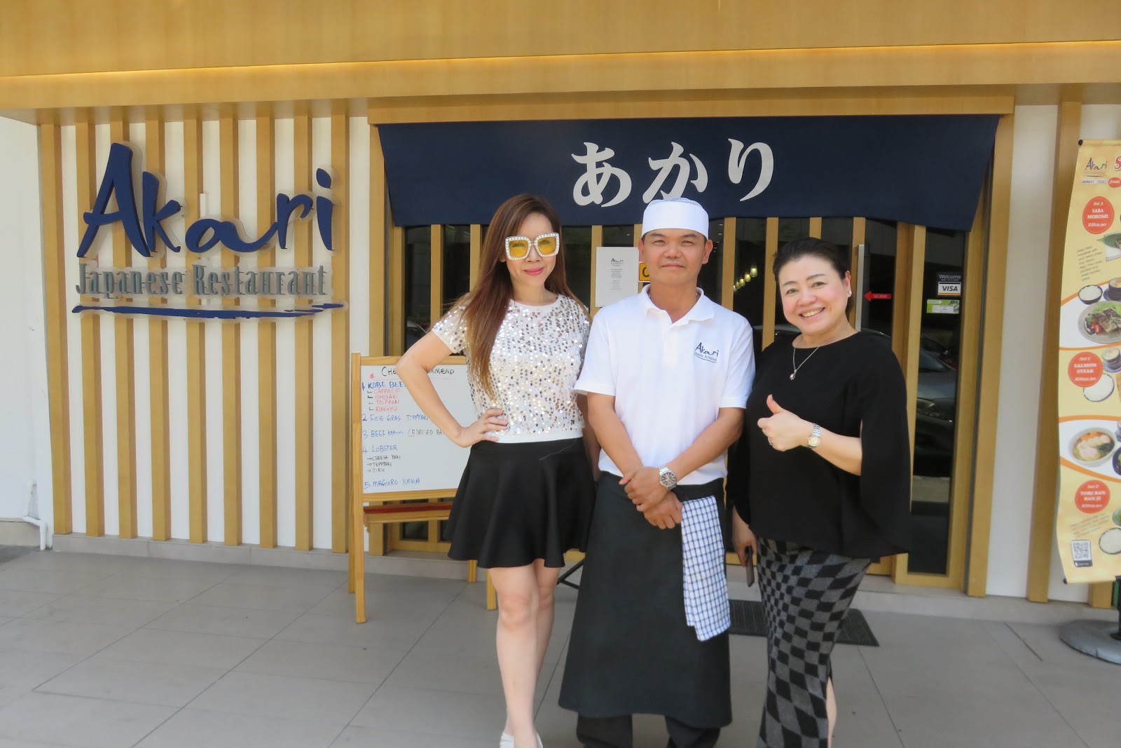 Kee Hua Chee Live!: MANDY YAU OF AKARI JAPANESE RESTAURANT HOSTED ...