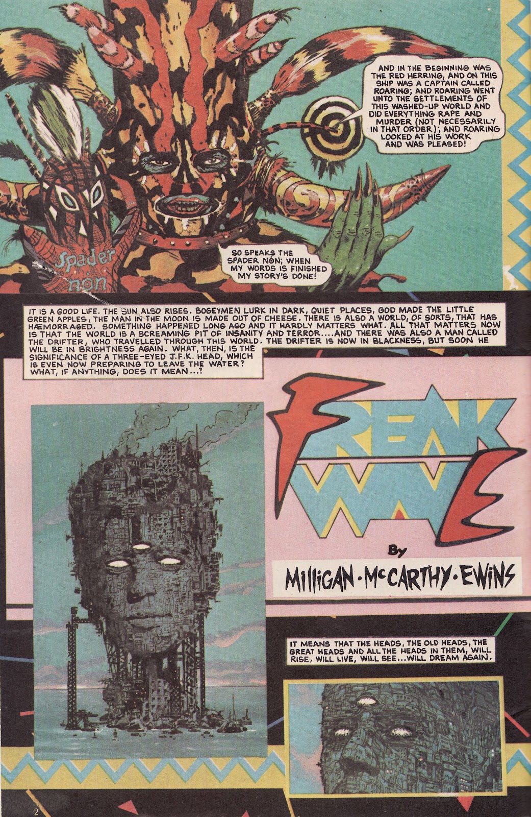 Cult Classic Comics: FREAKWAVE! Pt. 2 ~ Off The Beaten Panel