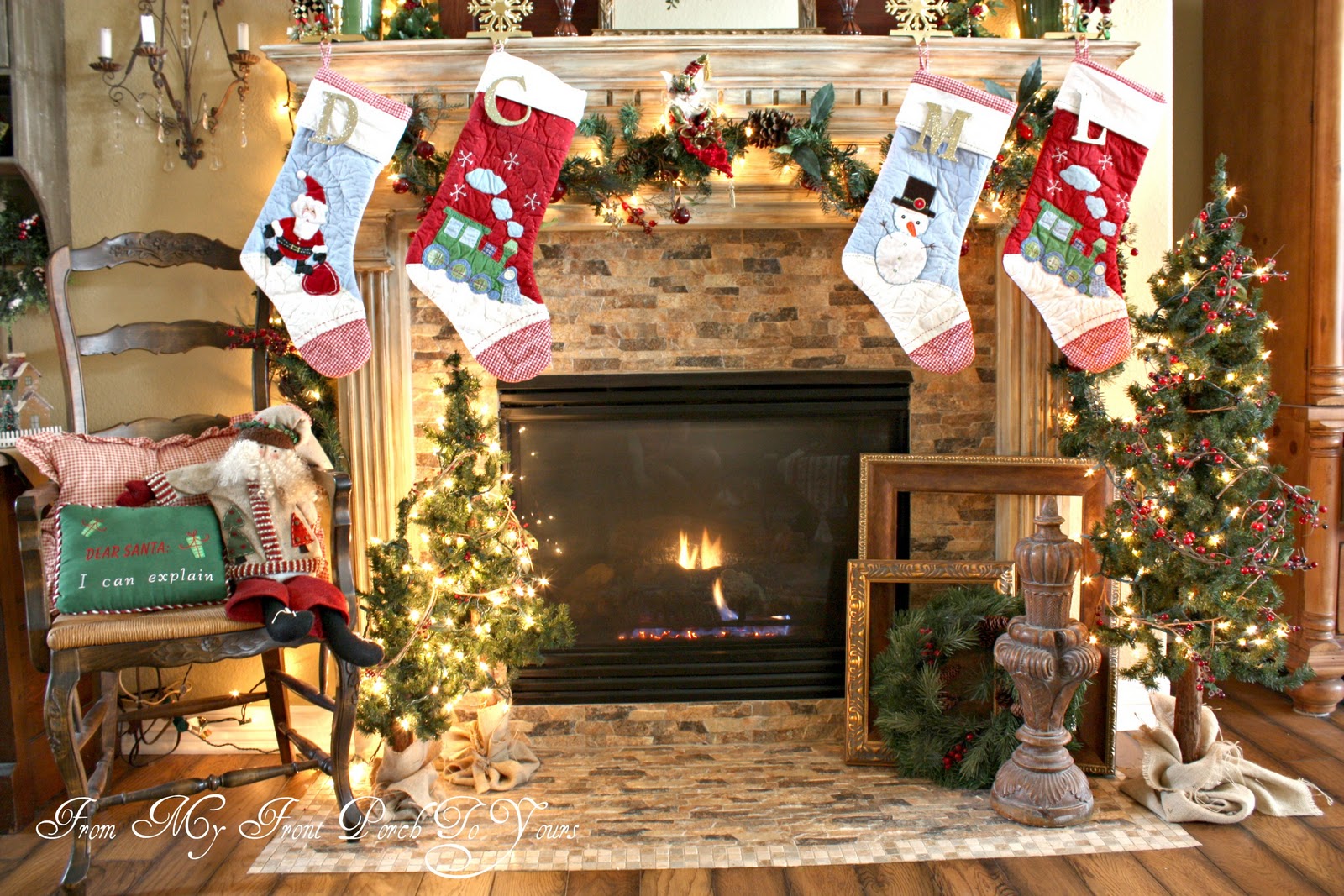 From My Front Porch To Yours: FMFPTY's First Annual Holiday Mantel Party
