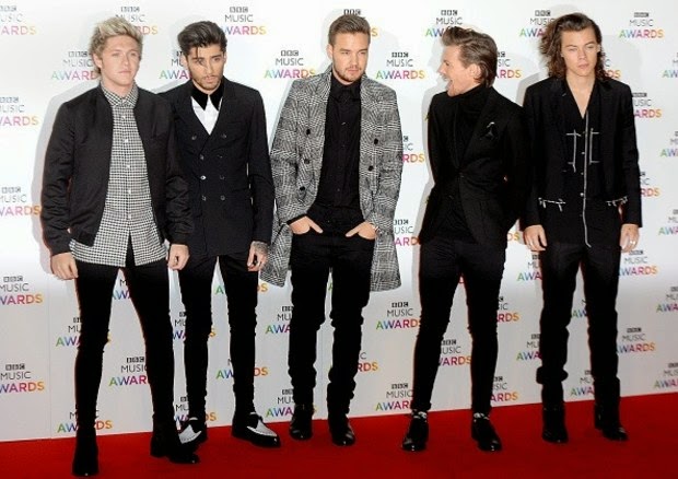 Viciadas por One Direction: One Direction no BBC Music Awards 2014