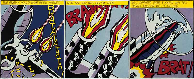 ARTimus Prime: 5th- BAM! Onomatopoeia and Roy Lichtenstein